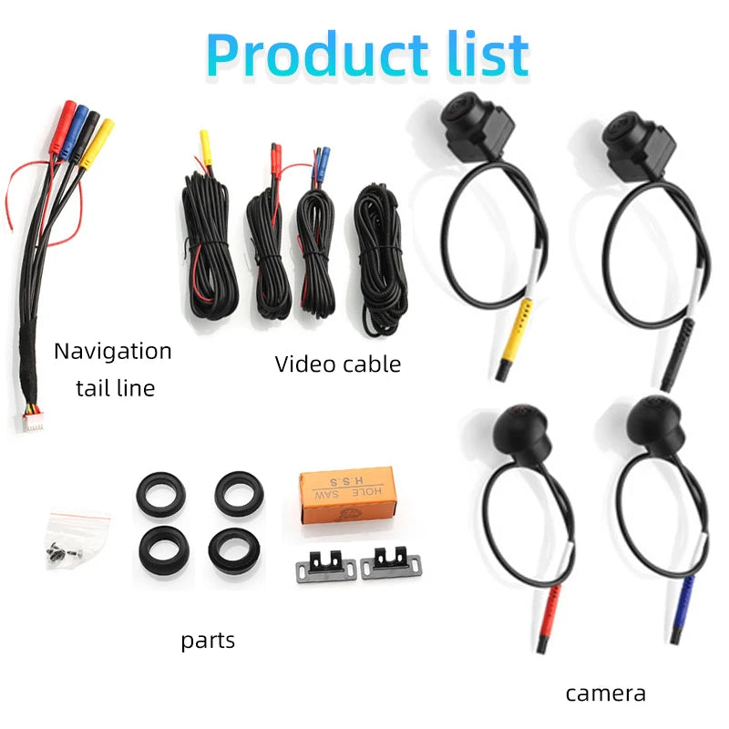 360 Degree Bird's Eye View Surround System Panoramic All-round ...